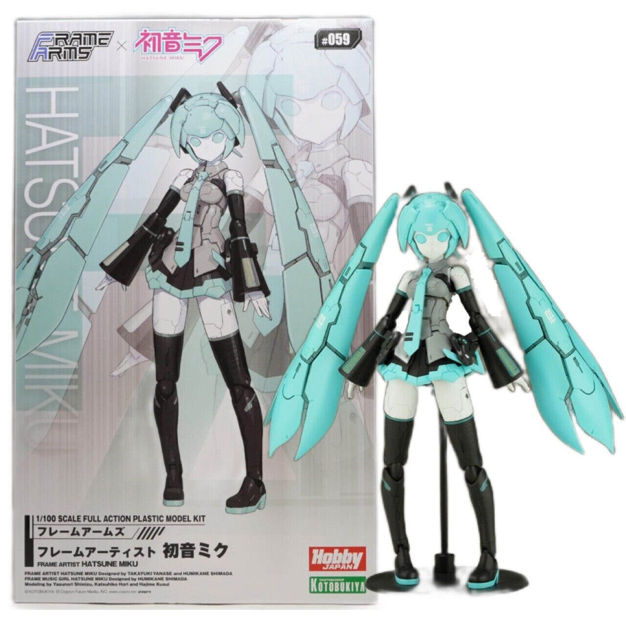 Frame Girl Artist Hatsune Miku (model kit) | www.sakuramedia.com